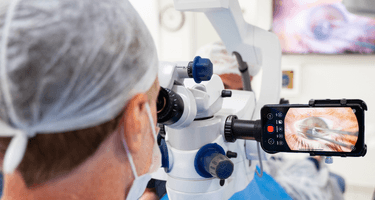 Slit Lamp and Microscope Adapter - Med Imaging - MicroREC | Custom Surgical